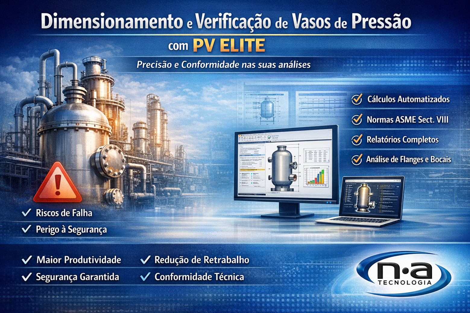 Como PV ELITE otimiza o processo de dimensionamento e verificação de ...